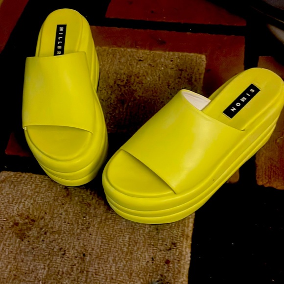 Simon Miller | Shoes | Brand New Simon Miller Puffed Up Triple Stack ...